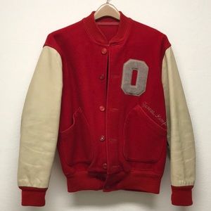 Jackets & Coats | Vintage Ohio State Varsity O Letterman Jacket | Poshmark